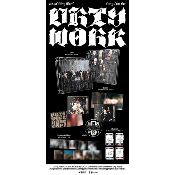 aespa 'Dirty Work' (Dirty Code Ver.) - aespa Official Store